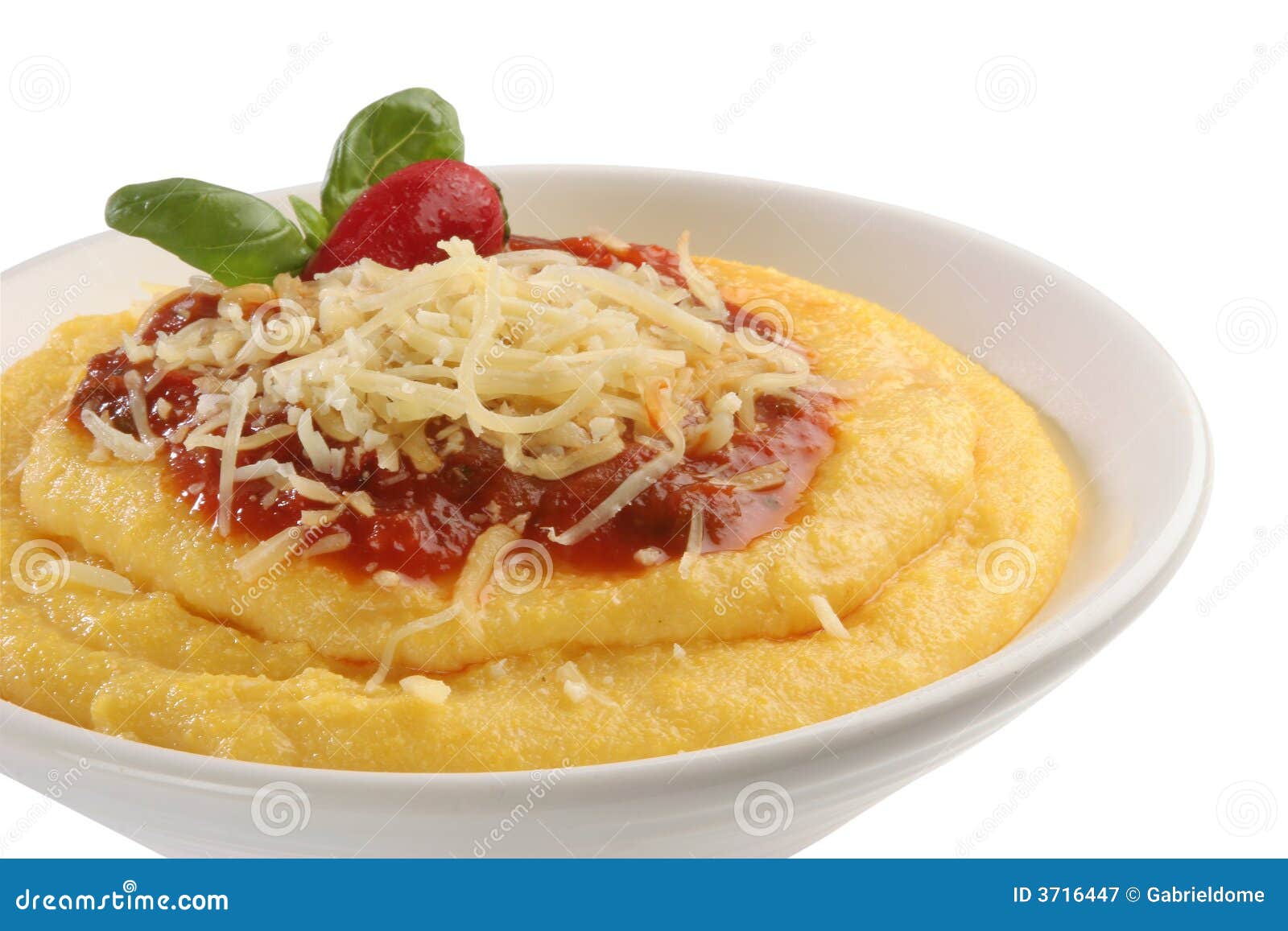 Italian Polenta stock image. Image of parmesan, maize - 3716447