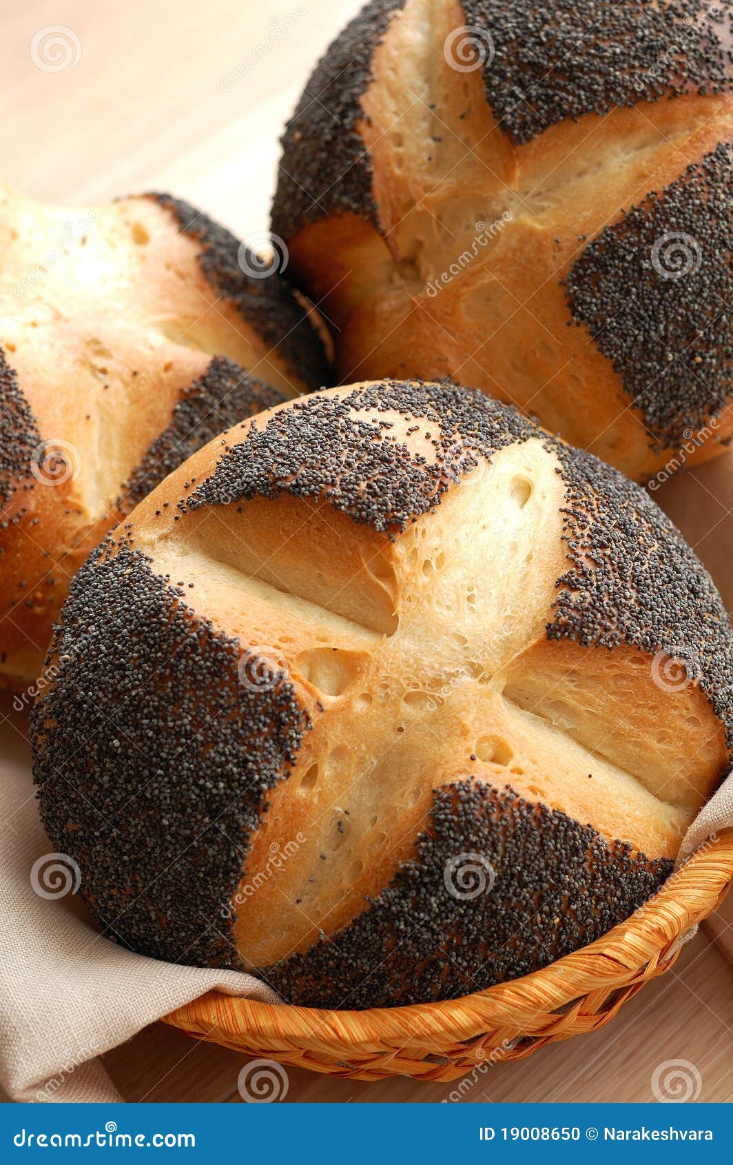 Italian poppyseed rolls stock photo. Image of panini - 19008650
