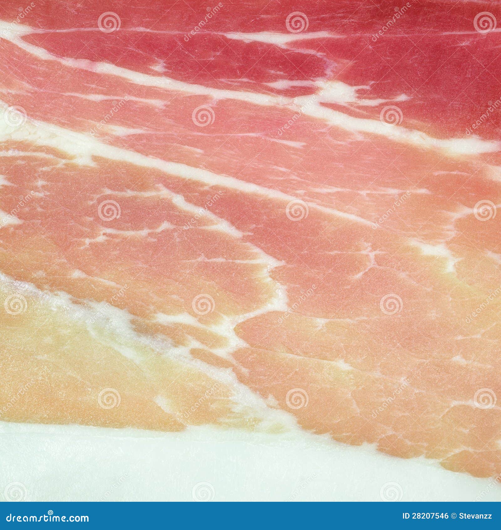 Italian Pork Ham Prosciutto or Cold Cut Background Texture. Stock Photo ...