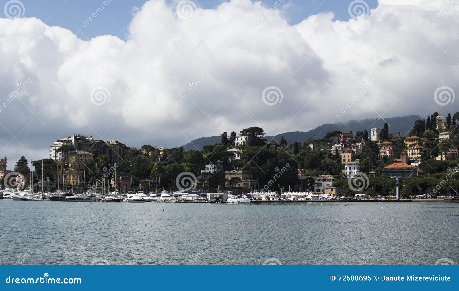 Italian port stock image. Image of beutiful, ocean, summer - 72608695