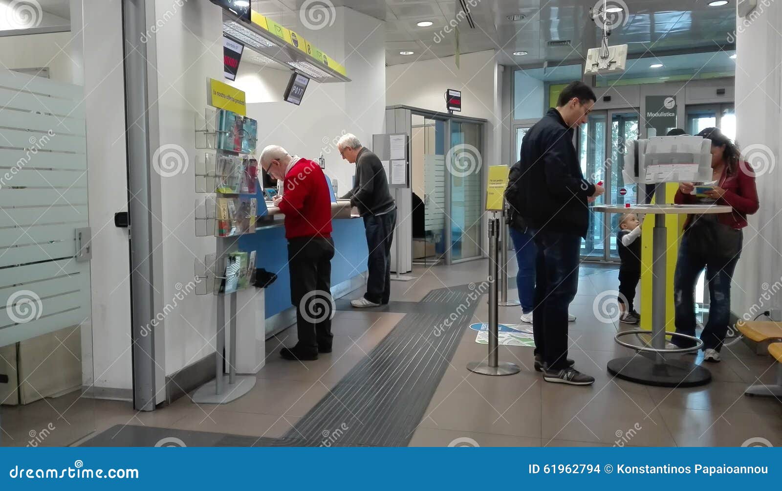 Italian Post office editorial stock image. Image of lifestyle - 61962794