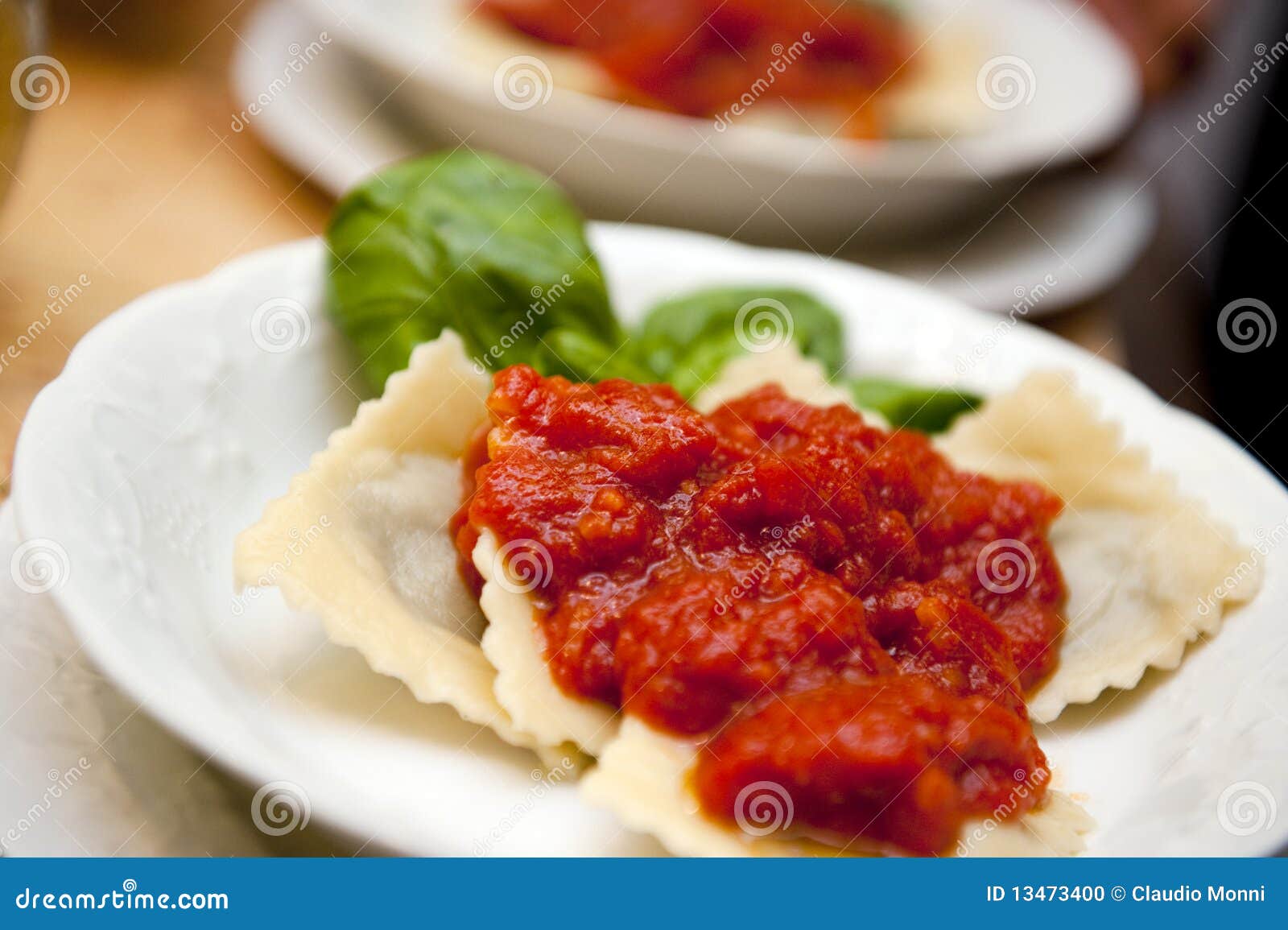Italian ravioli stock photo. Image of italian, closeup - 13473400