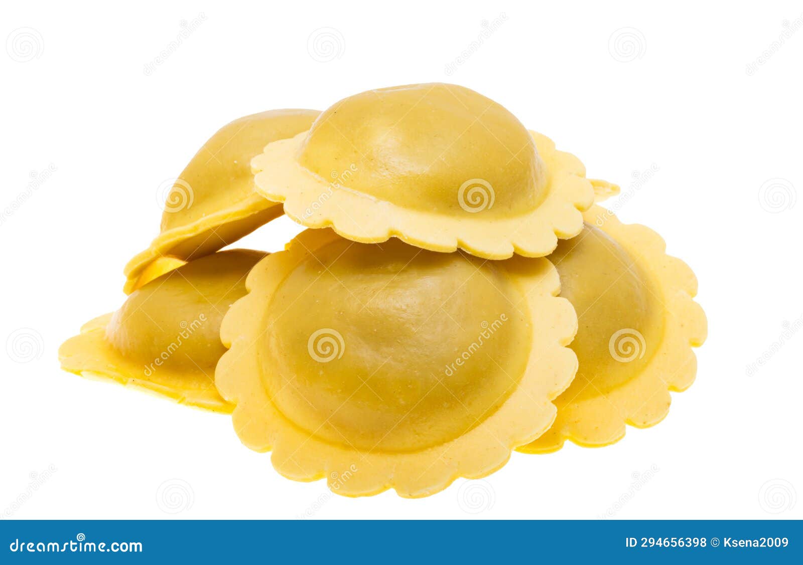 Italian ravioli isolated stock photo. Image of italy - 294656398