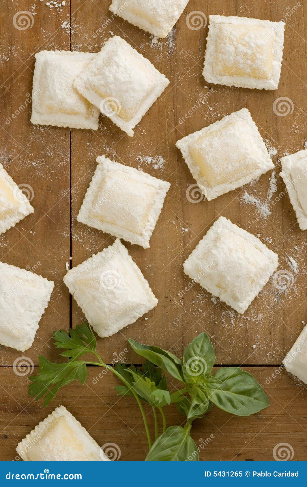 Italian ravioli table stock image. Image of food, gourmet - 5431265