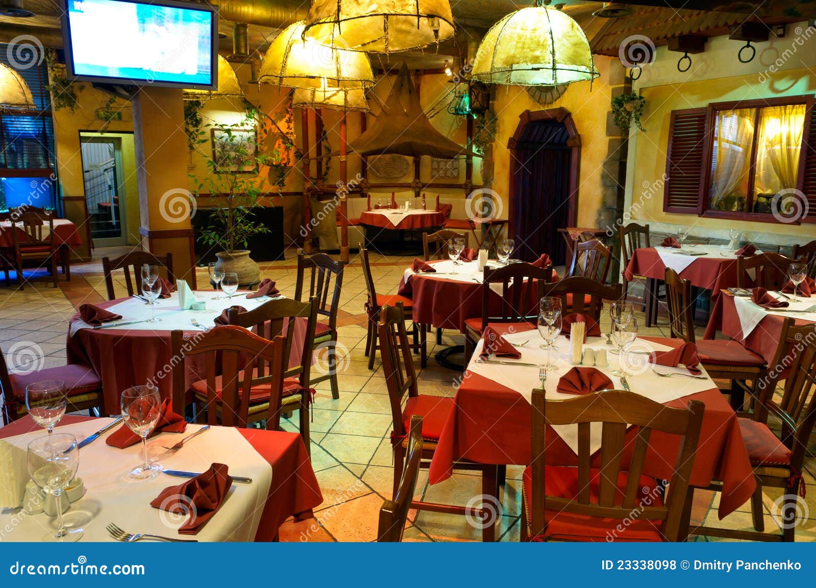 Italian restaurant stock photo. Image of drink, breakfast - 23338098