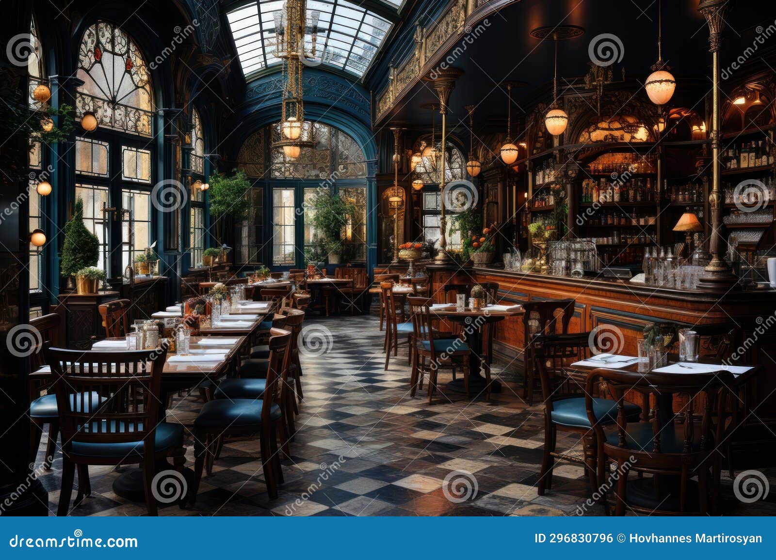 Italian Restaurant. Traditional Italian Kitchen. Stock Illustration ...