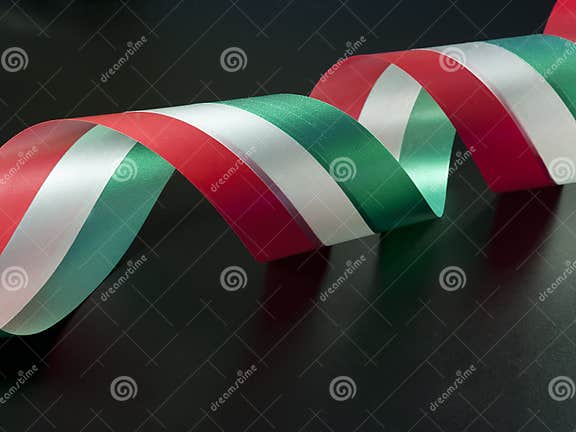 Italian ribbon stock image. Image of rolled, italy, celebration - 23170949
