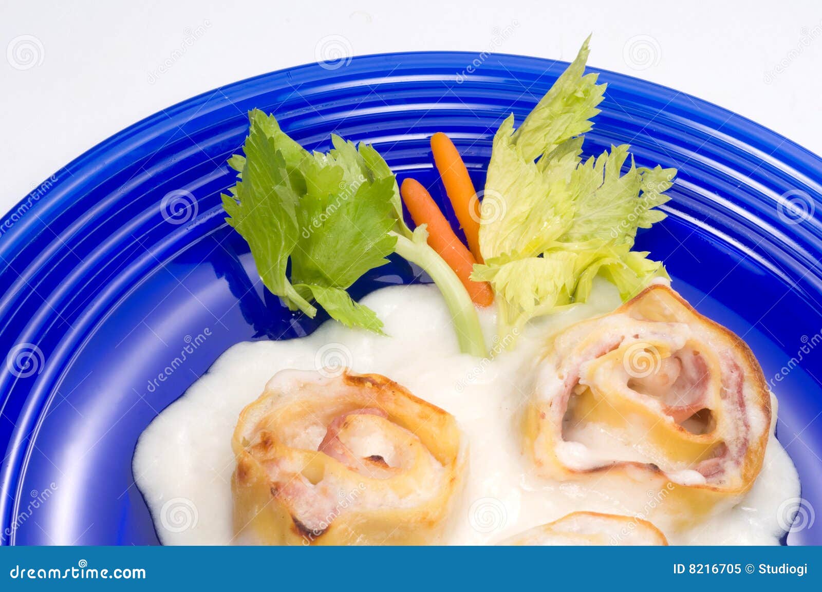 Italian Rosette with ham stock image. Image of supper - 8216705