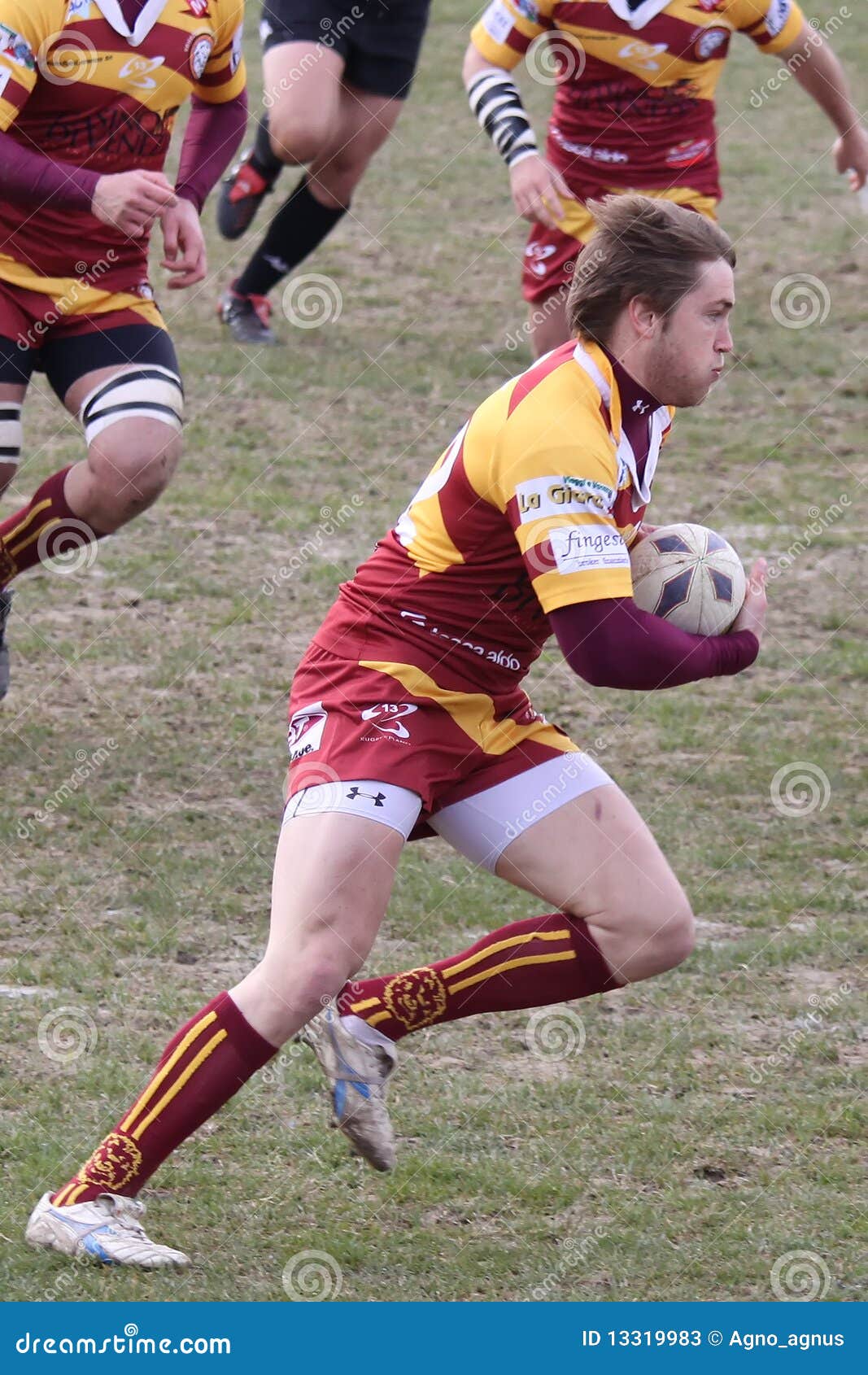 Italian Rugby Federation Cup Match Editorial Stock Photo - Image of ...