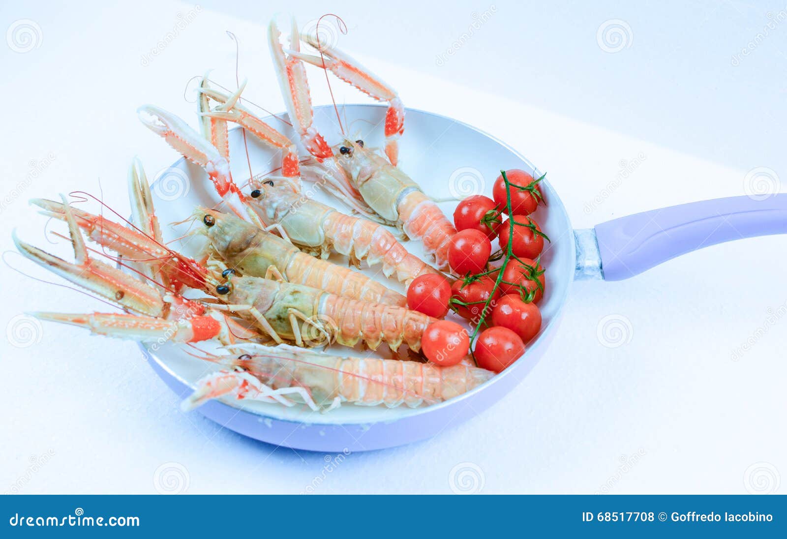 Italian scampi stock photo. Image of mediterranean, cuisine - 68517708