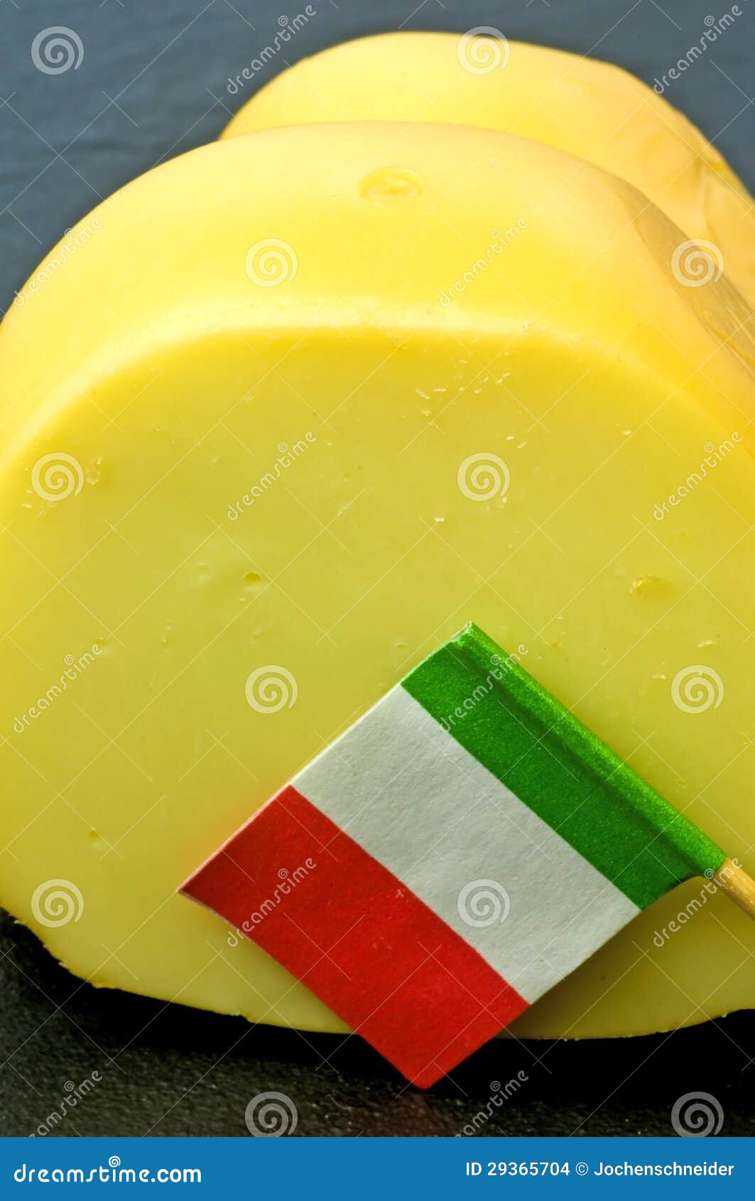 Italian scarmoza cheese stock photo. Image of flag, ingredient - 29365704