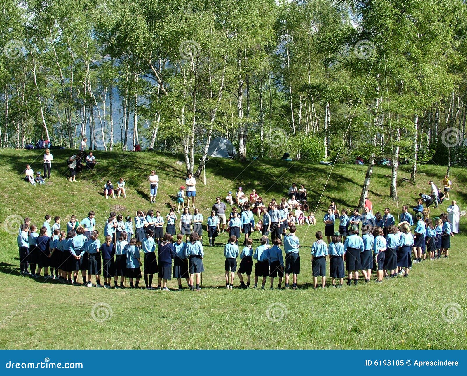 Italian scouts editorial image. Image of organization - 6193105
