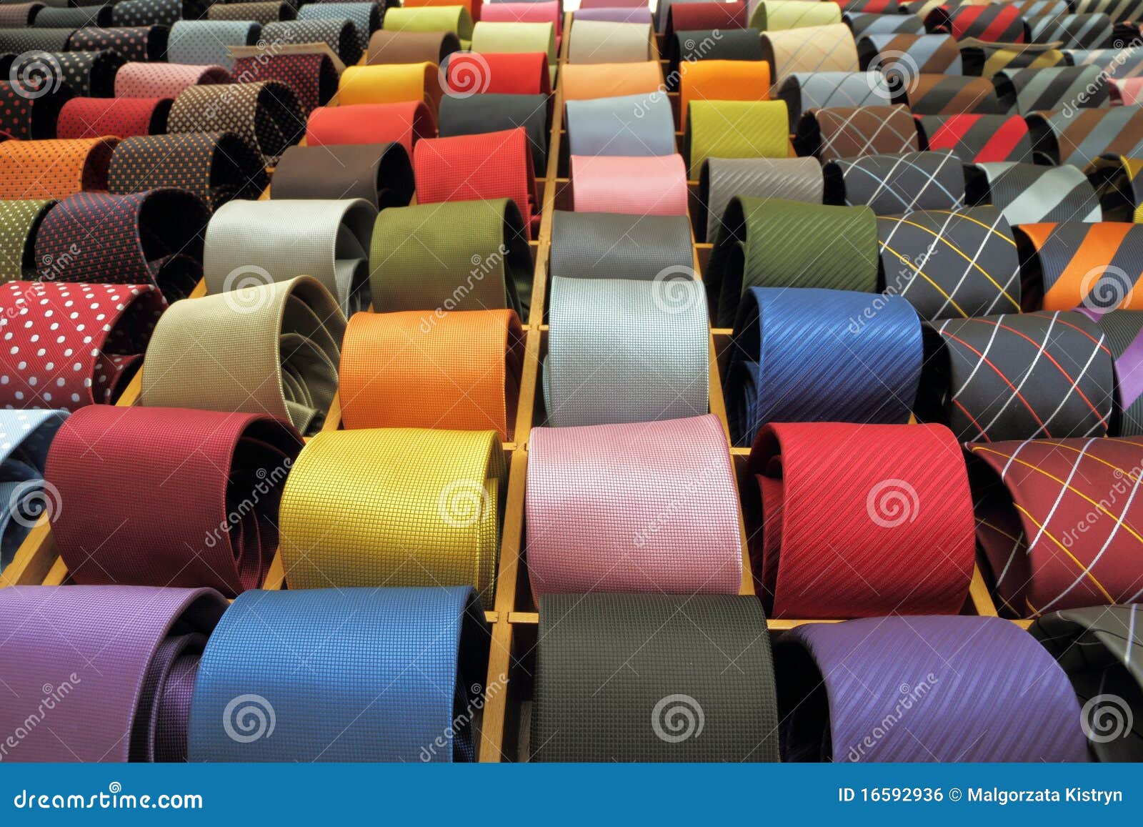 Italian silk ties sale stock photo. Image of cravat, elegance - 16592936