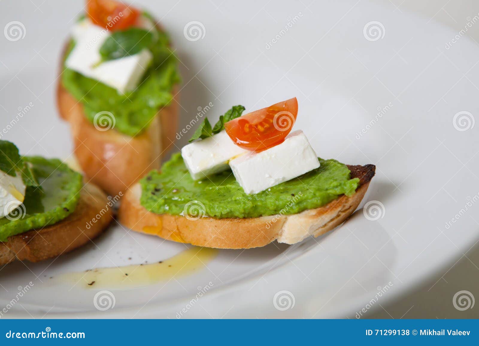 Italian snack bread stock photo. Image of cherry, crouton - 71299138
