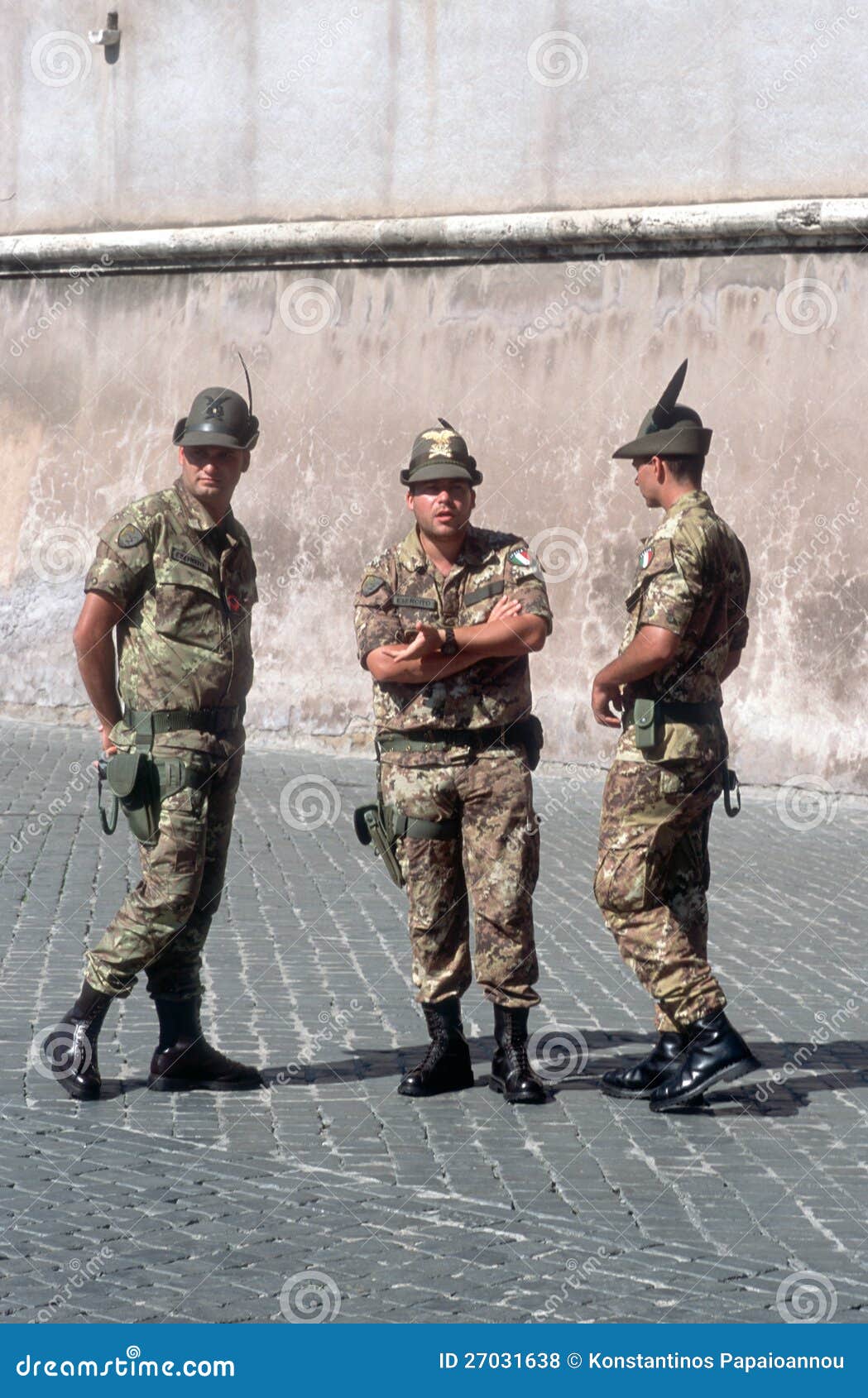 Italian Soldiers In Ceremonial Uniforms Take Part At The Romanian ...