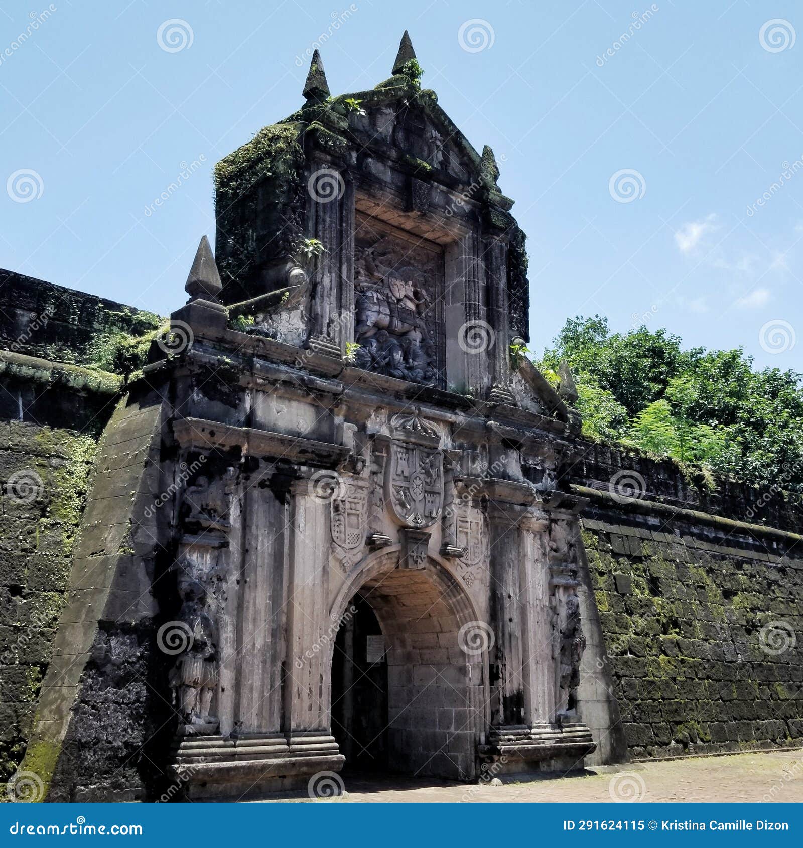 Italian-Spanish Architectural Style of Solid Stone Structure of Fort ...