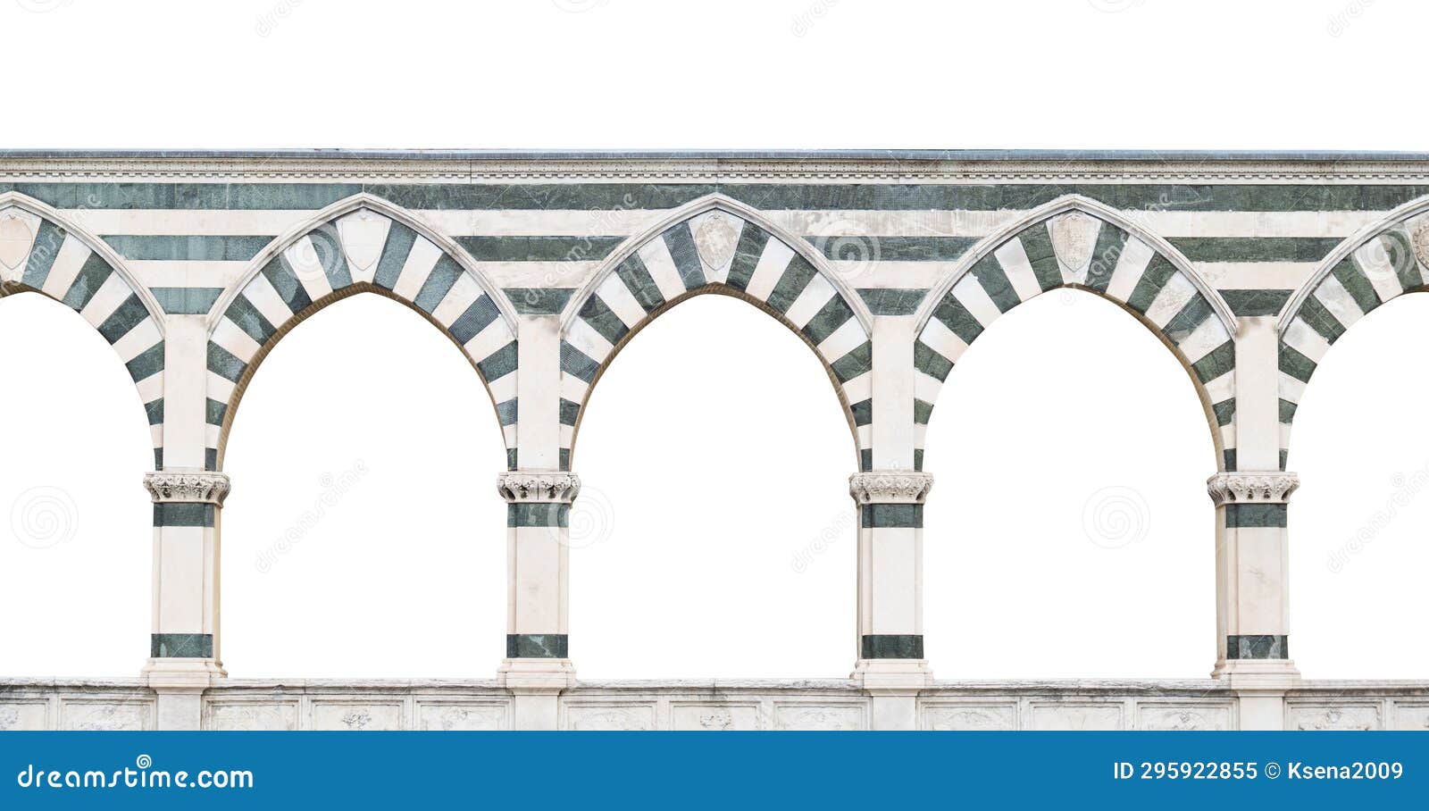 Italian stone arch stock image. Image of white, rome - 295922855