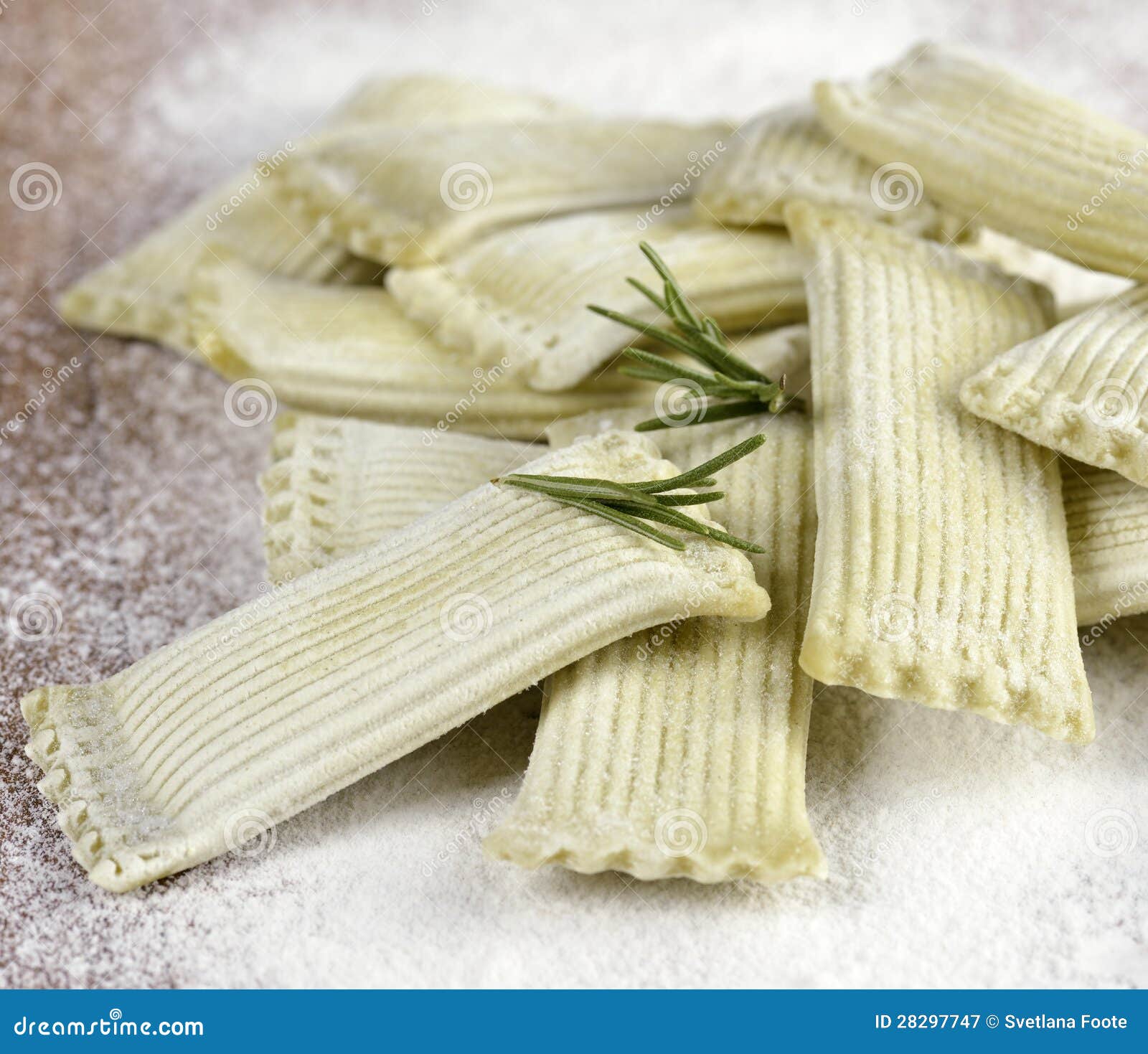 Italian Stuffed Pasta stock image. Image of filled, healthy - 28297747