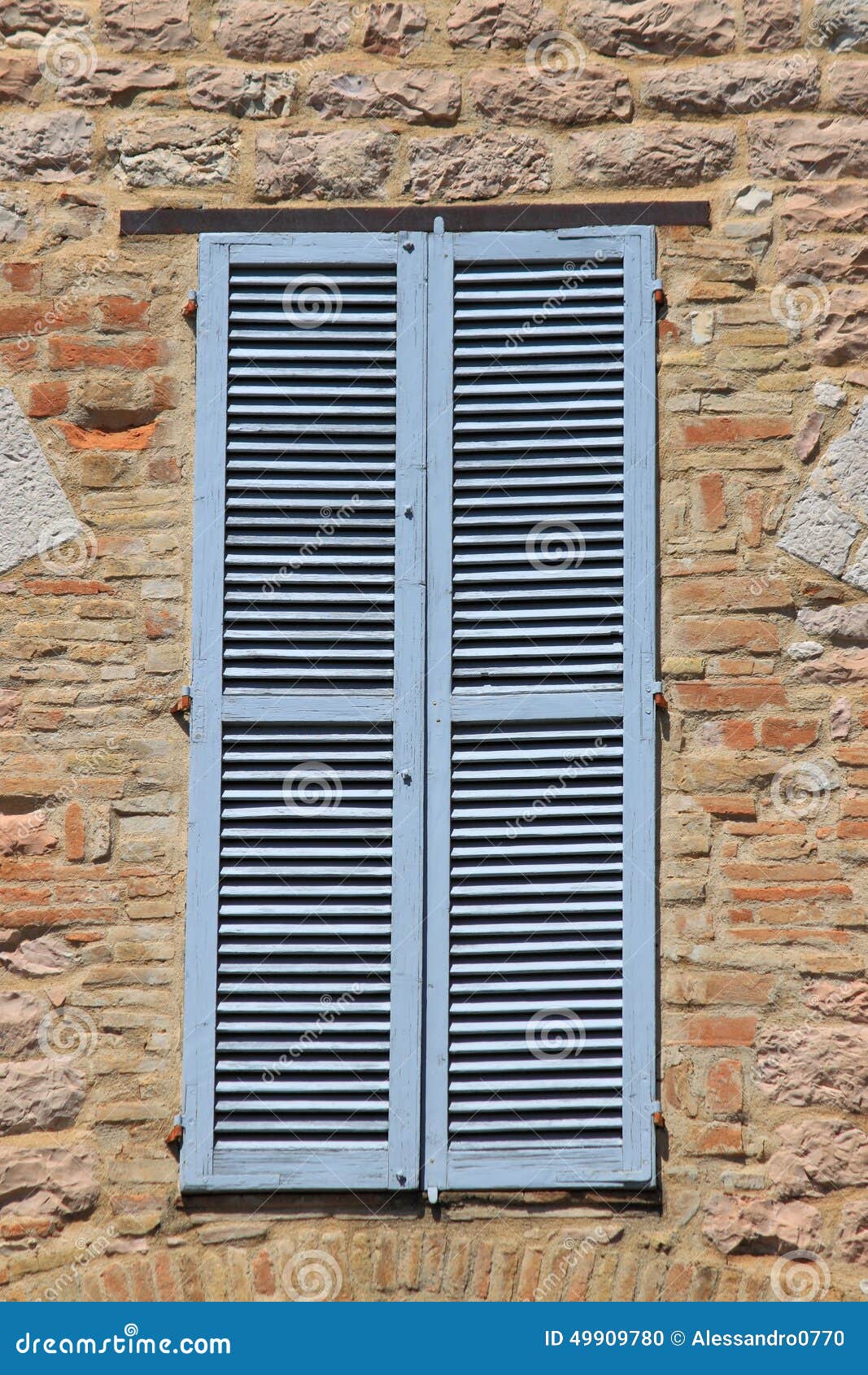 Italian style shutters stock photo. Image of shutter - 49909780