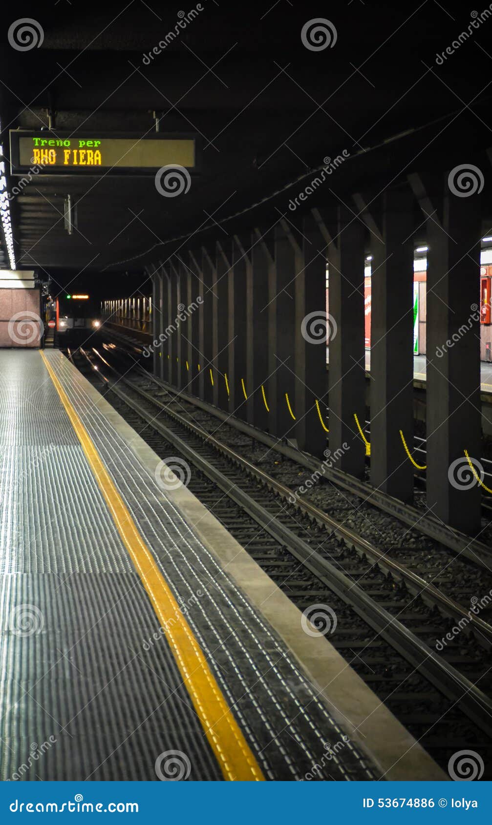 Italian subway stock photo. Image of spring, tube, europe - 53674886
