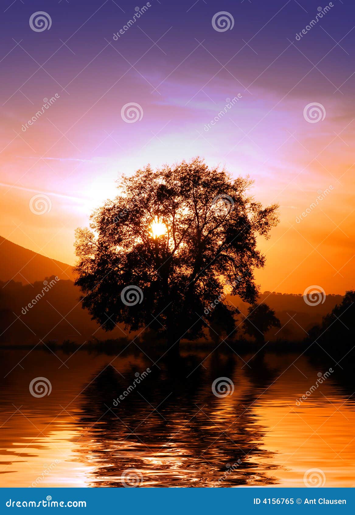 Italian sunset stock image. Image of harvesting, water - 4156765