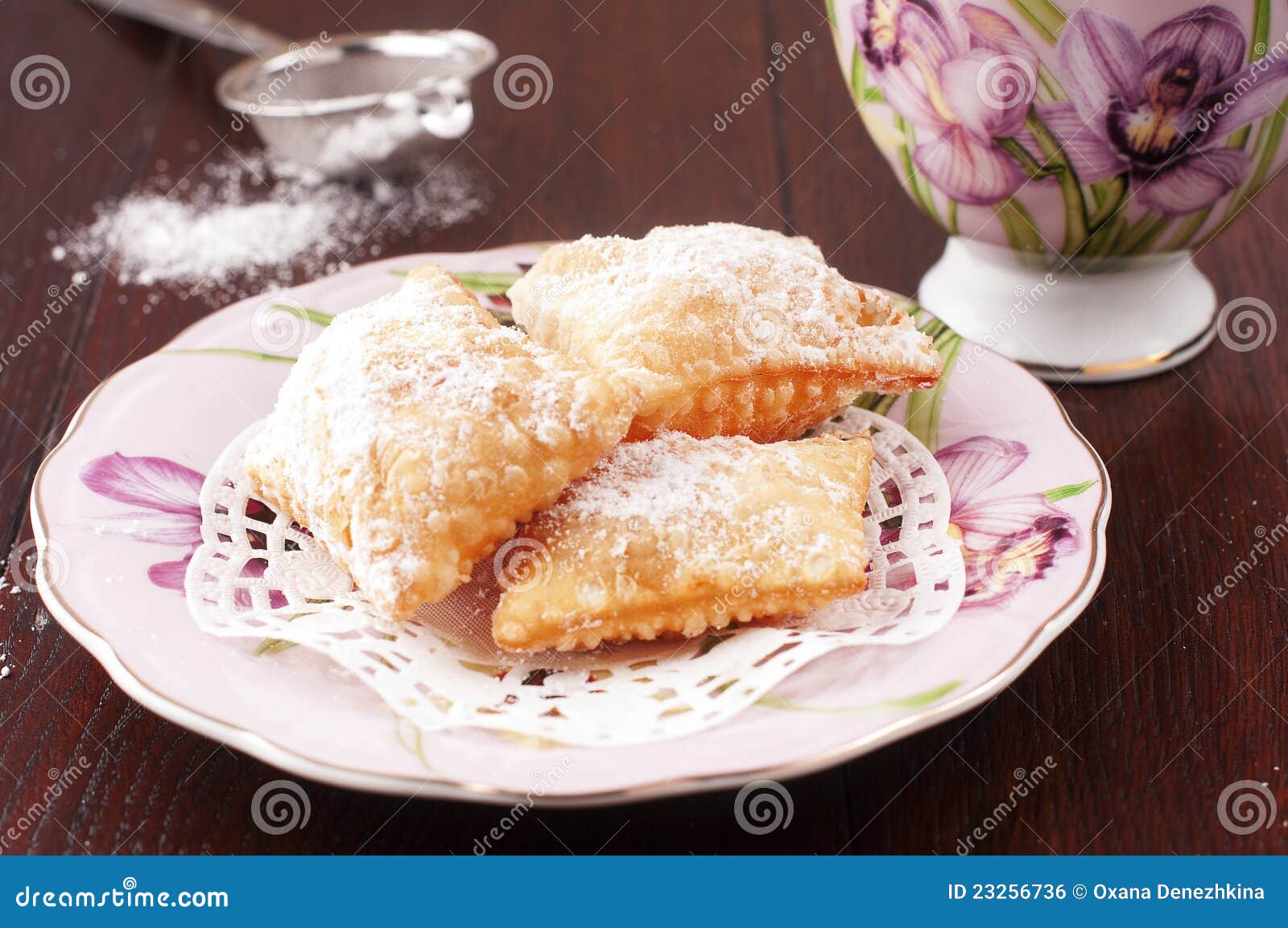 Italian sweet stock photo. Image of sweet, dessert, flour - 23256736