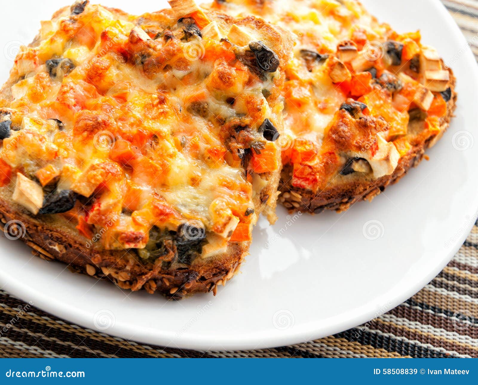 Italian toasts stock image. Image of 1000022813, breakfast - 58508839