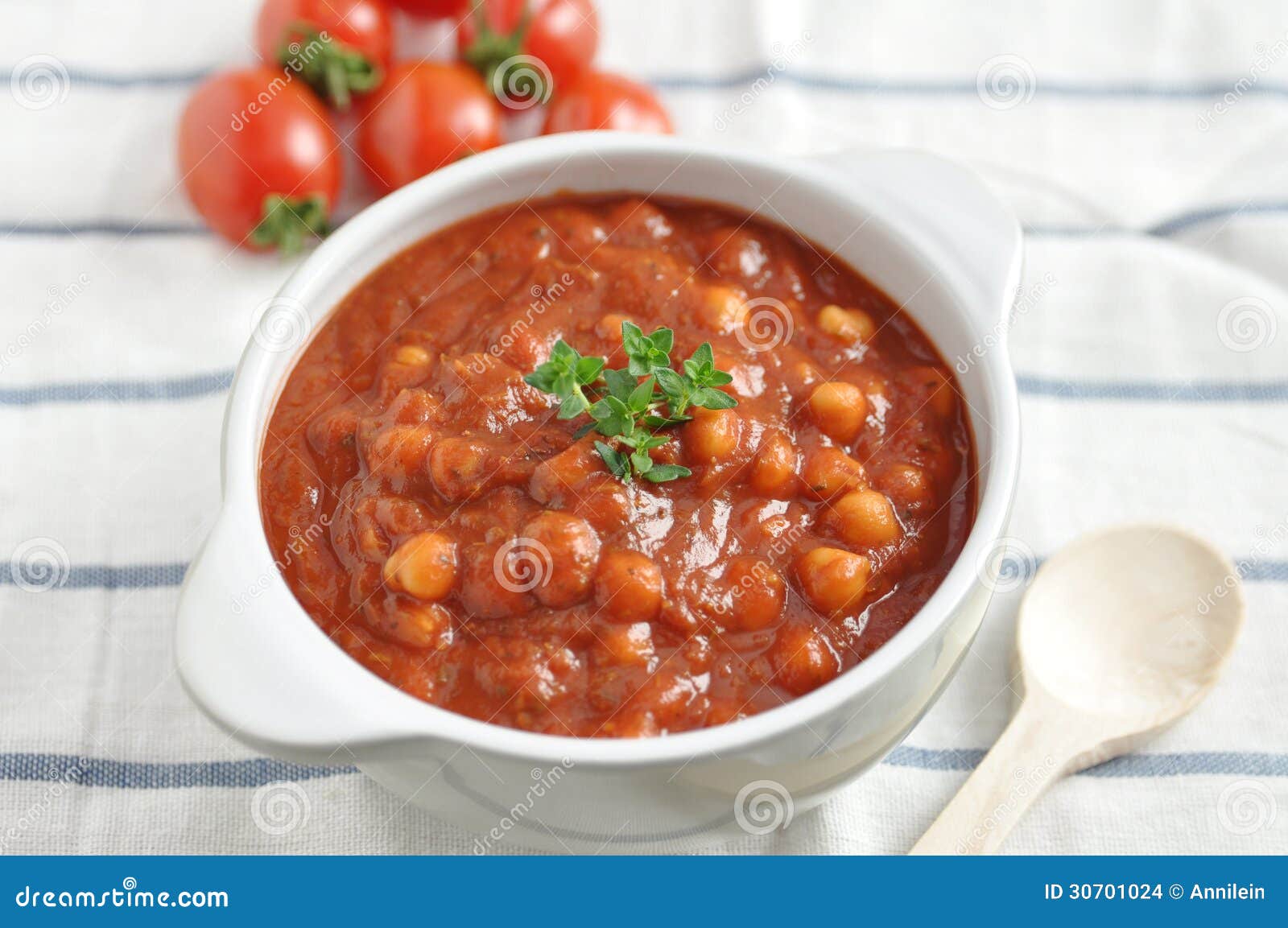 Italian Tomato Bean Soup stock photo. Image of celery - 30701024