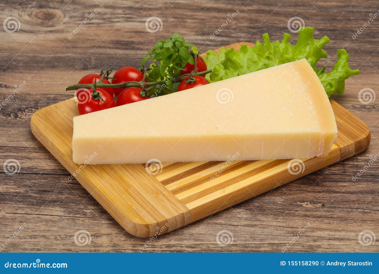 Italian Traditional Parmesan Cheese Triangle Stock Photo - Image of ...