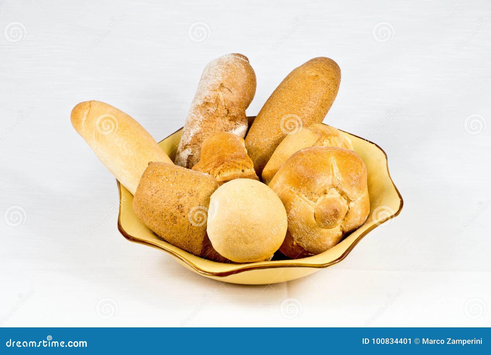 Italian typical bread stock image. Image of loaf, bake - 100834401