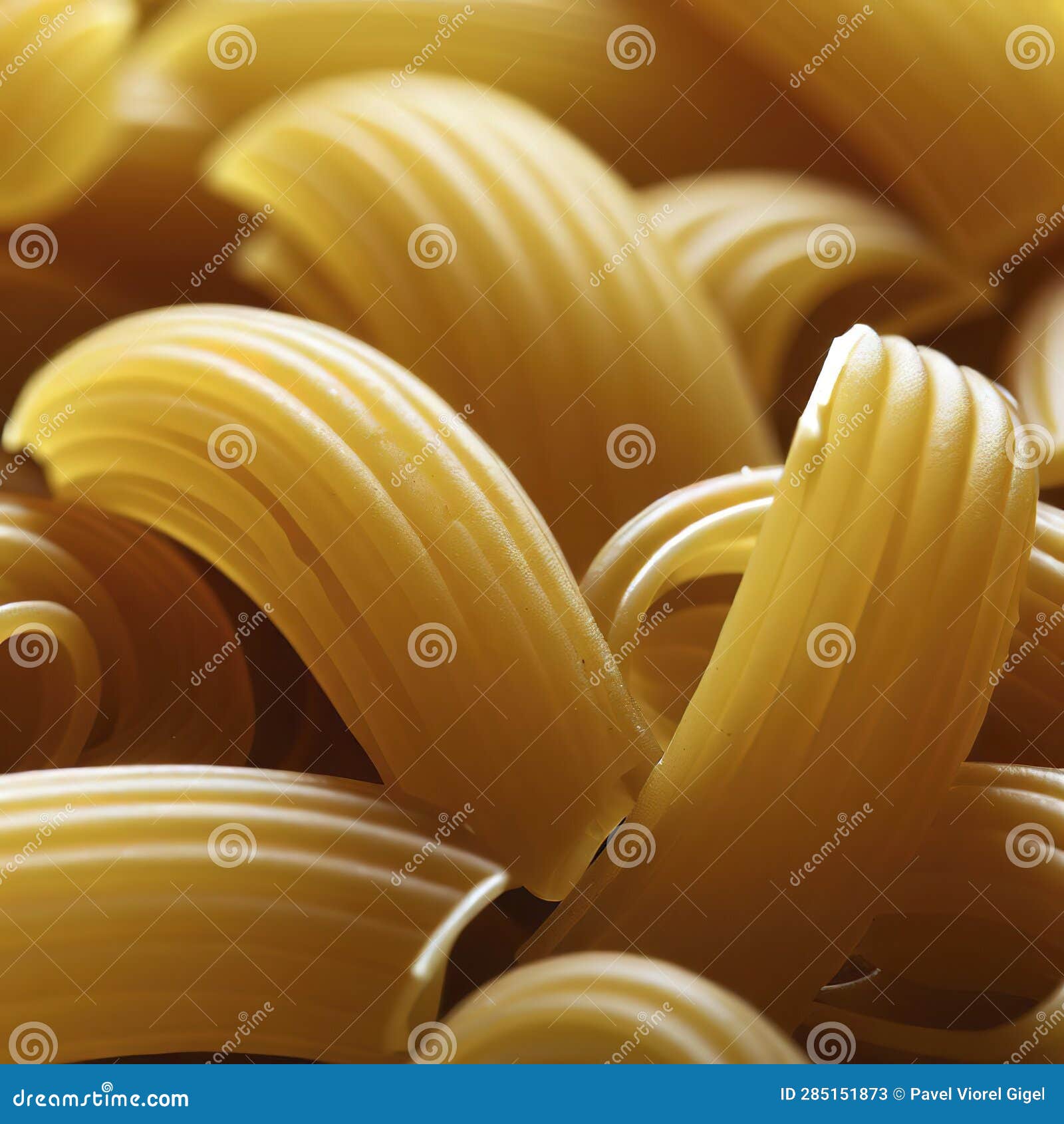 Italian Uncooked Macaroni Pasta Stock Illustration - Illustration of ...