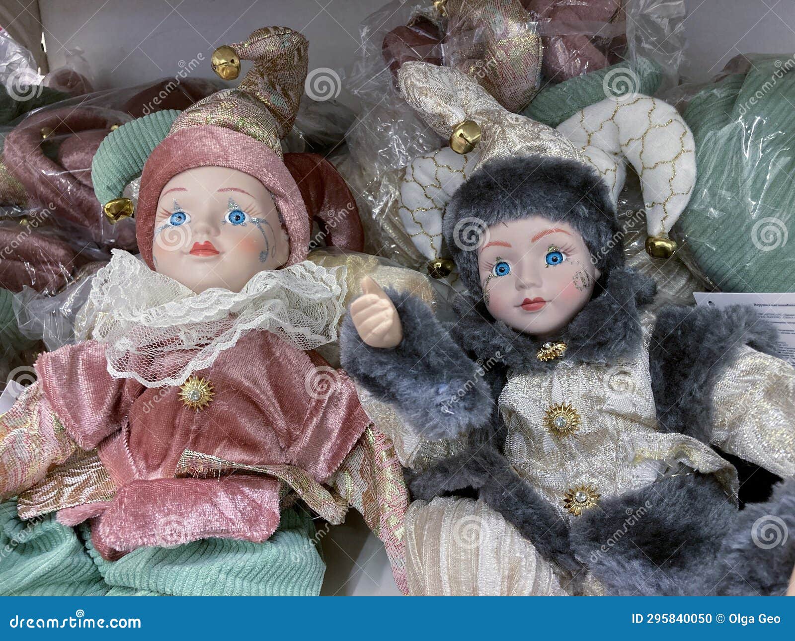 Italian Venetian Dolls Close Up Stock Photo - Image of color, germany ...