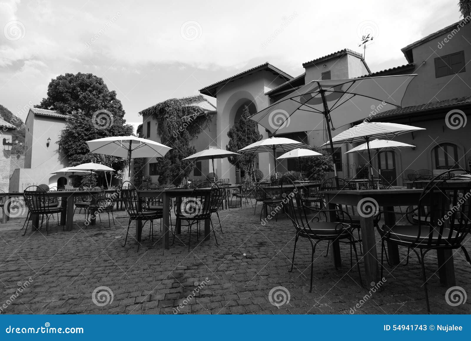Italian village style stock image. Image of street, pavement - 54941743