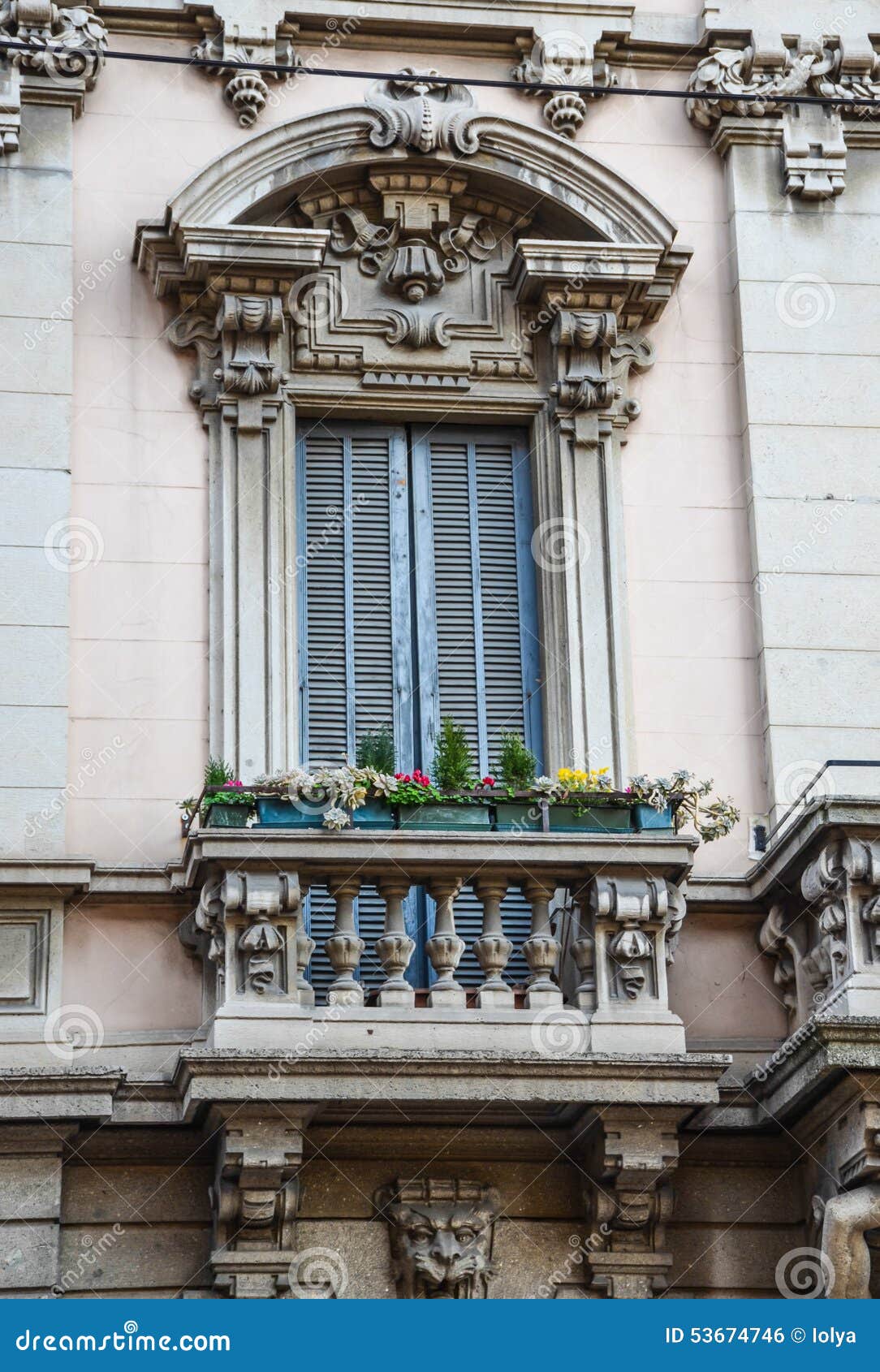 Italian window stock photo. Image of building, tourism - 53674746