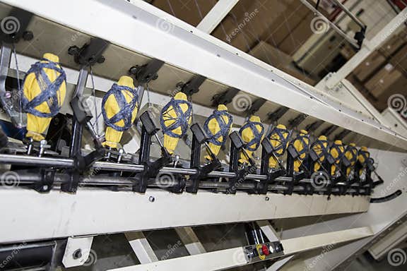 Italian Wool Processing Plant Stock Photo - Image of design, fiber ...