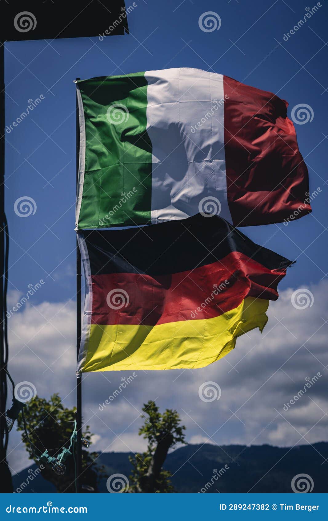 Expression of Italian and German Friendship Stock Photo - Image of ...