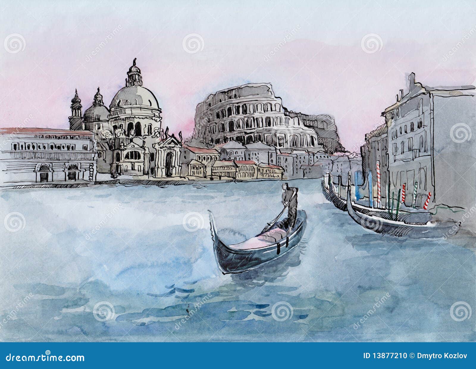 Italy stock illustration. Illustration of painting, interior - 13877210