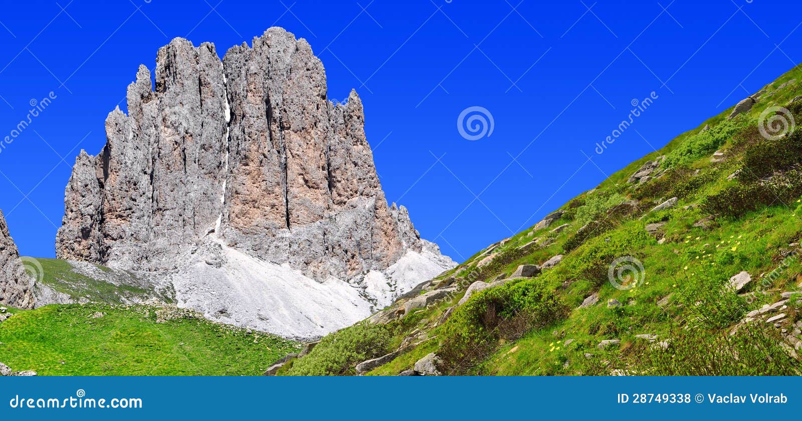 Italy Alps stock photo. Image of green, europe, fassa - 28749338