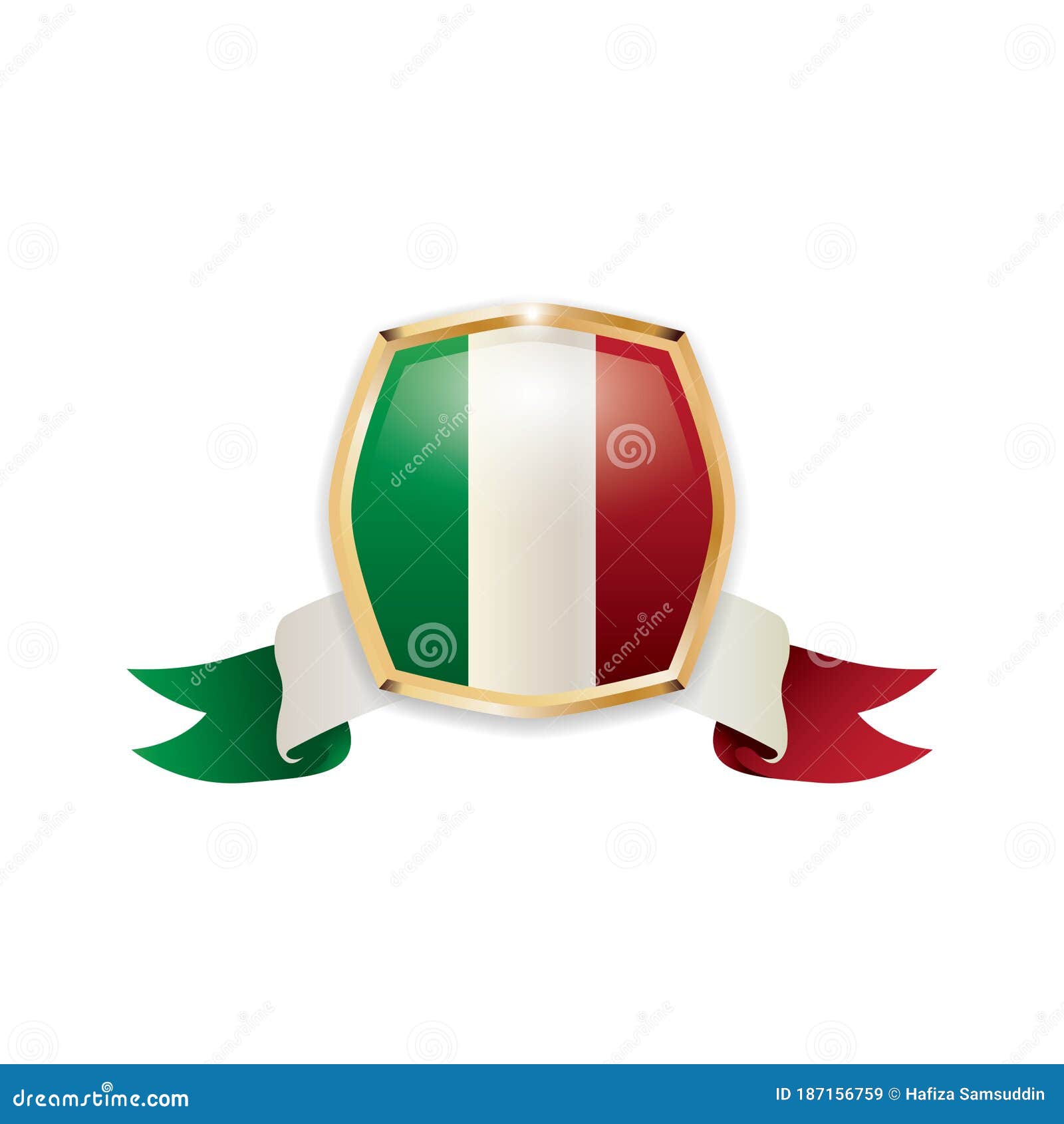 Italy Badge. Vector Illustration Decorative Design Stock Vector ...