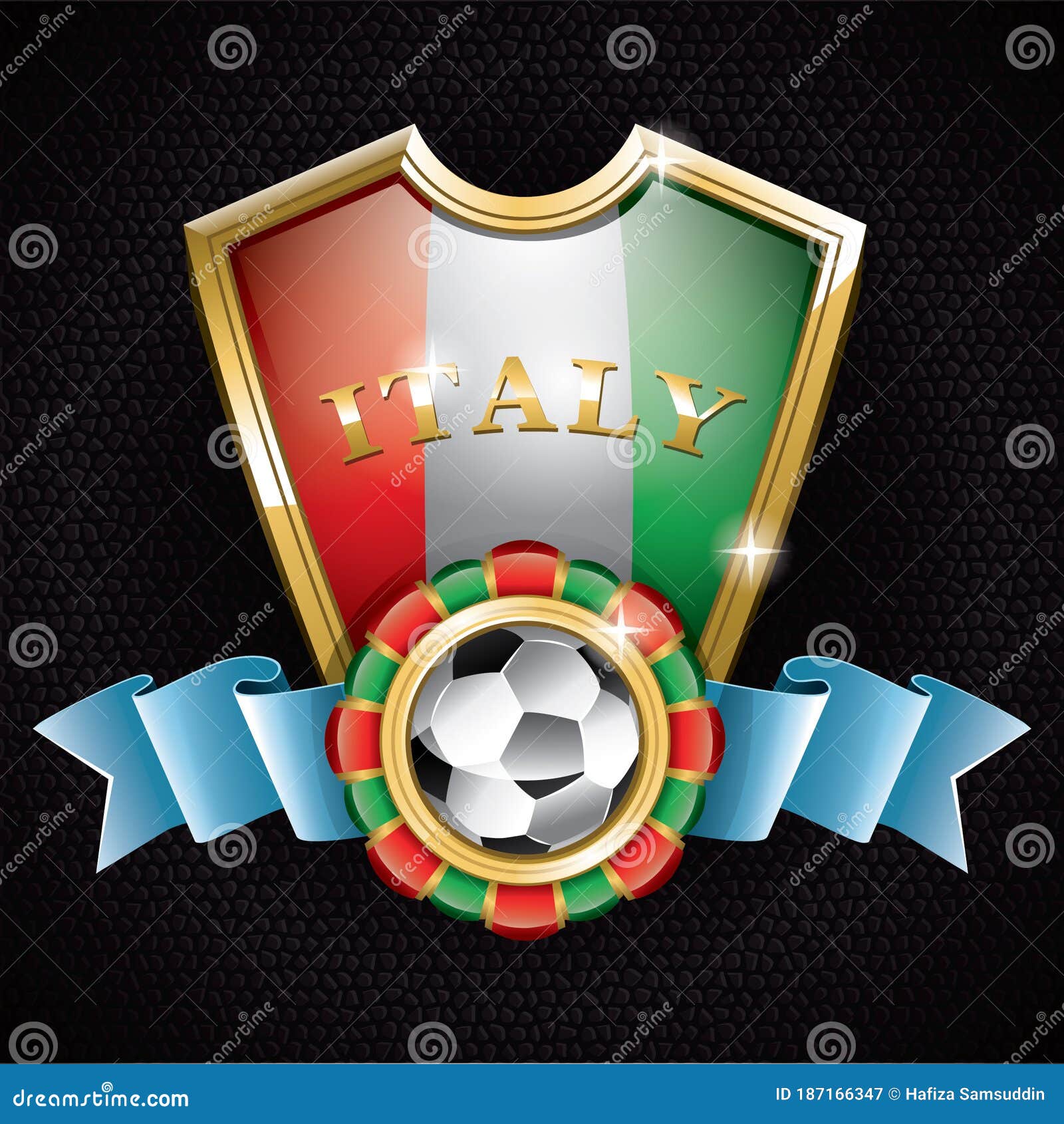 Italy Badge. Vector Illustration Decorative Design Stock Vector ...