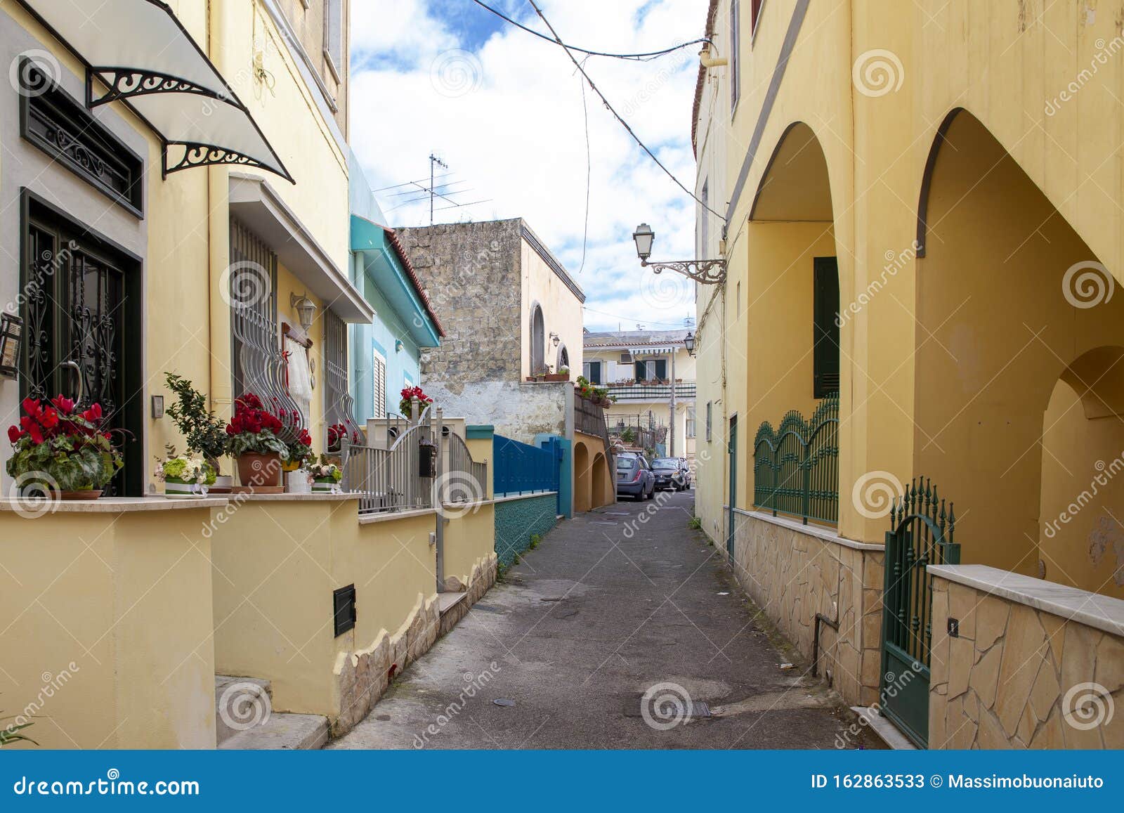 Italy, Campania, Bacoli editorial stock photo. Image of landscape ...