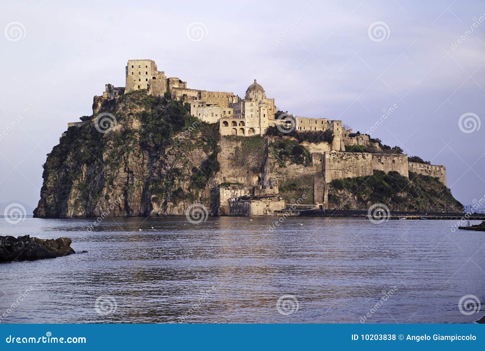ITALY, Campania, Ischia Island, Stock Photo - Image of aragonese, isle ...