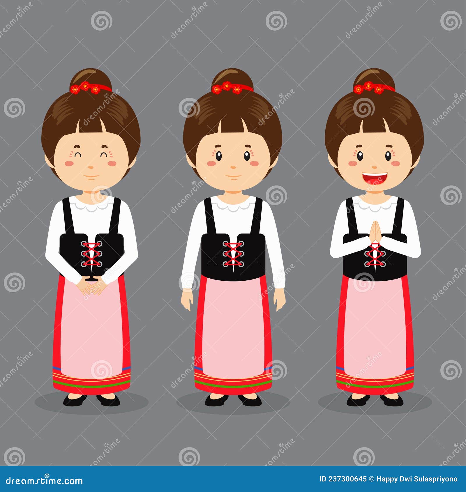 Italy Character with Various Expression Stock Vector - Illustration of ...