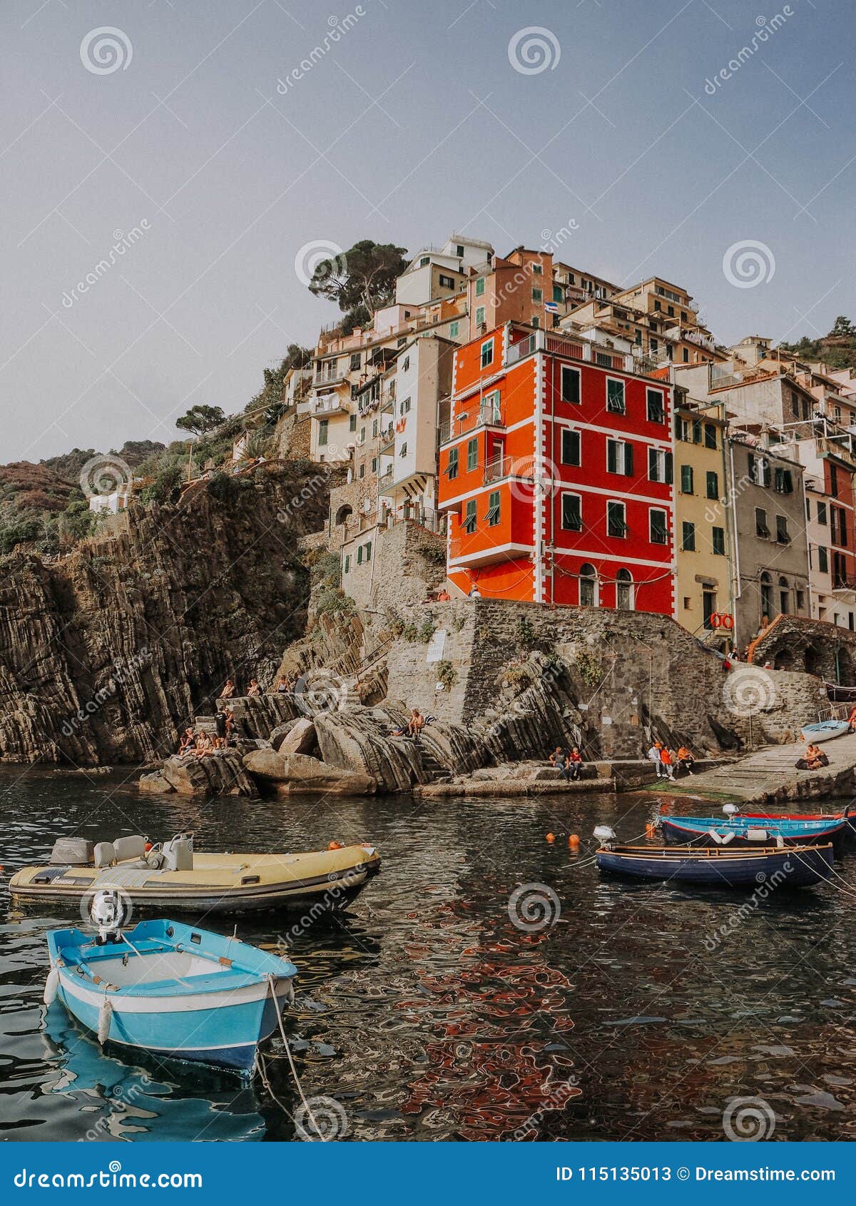 Italy. Cinque terra editorial stock photo. Image of cinque - 115135013