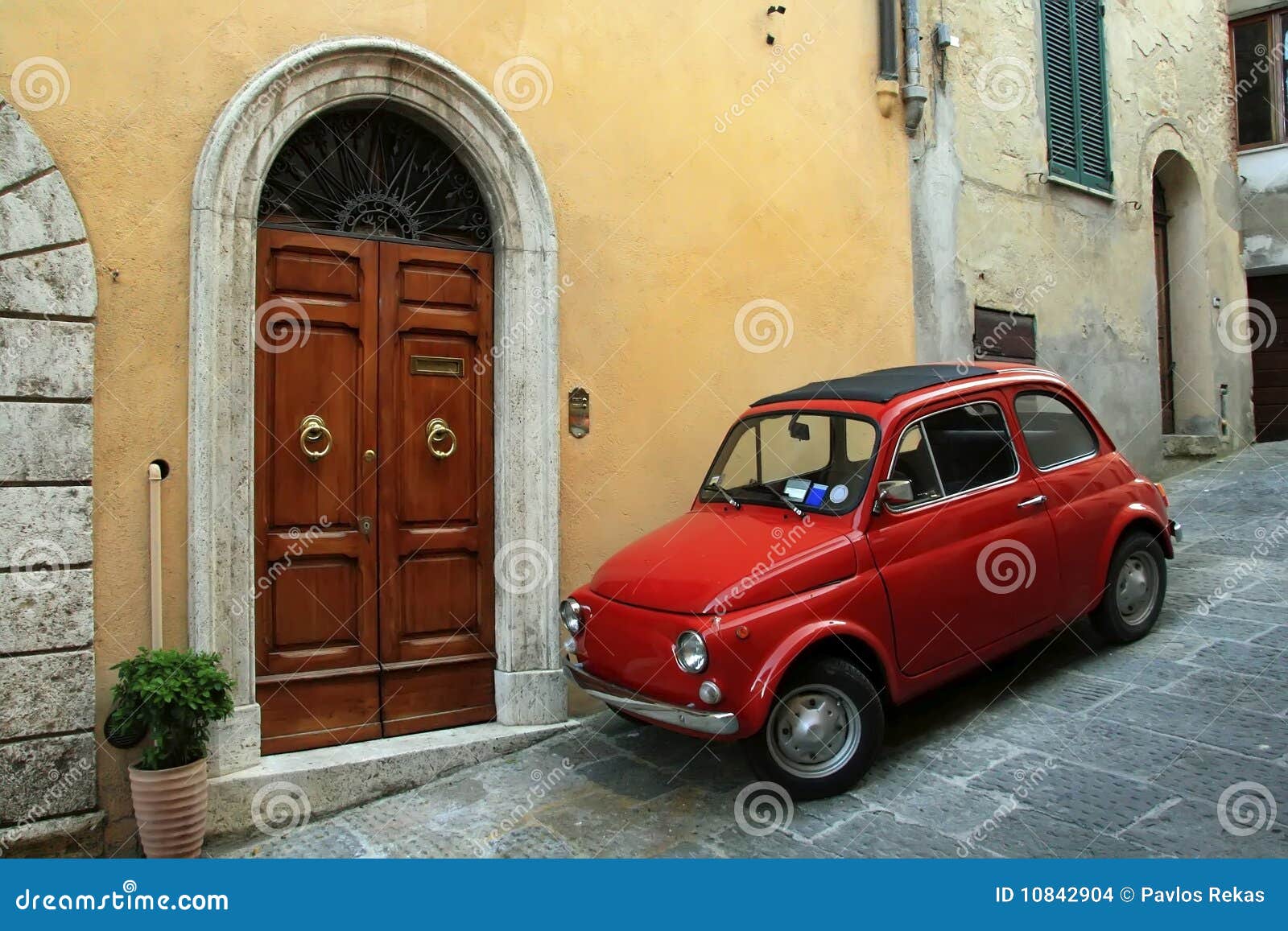 Italy, Compact car stock photo. Image of economy, tuscany - 10842904