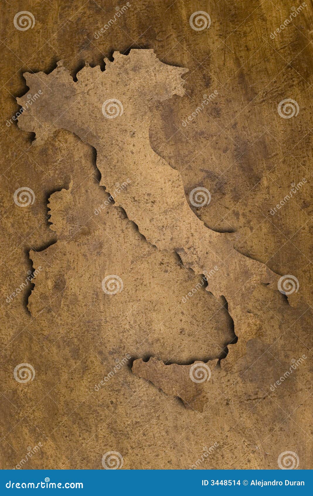 Italy copper texture map stock photo. Image of colors - 3448514