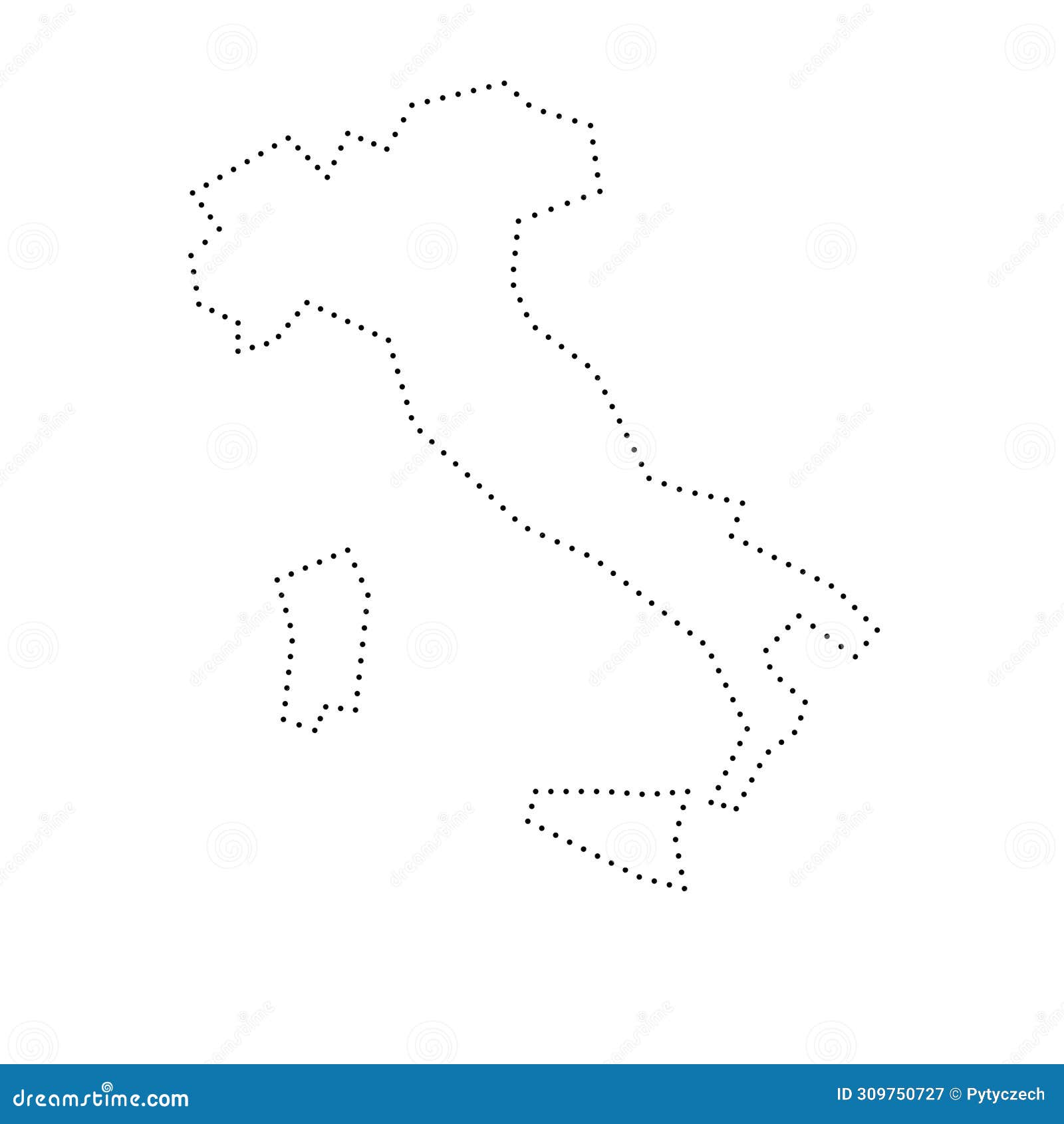Italy Dotted Outline Vector Map Stock Vector - Illustration of sharp ... Italy Dotted Outline Vector Map Stock Vector - Illustration of sharp ...