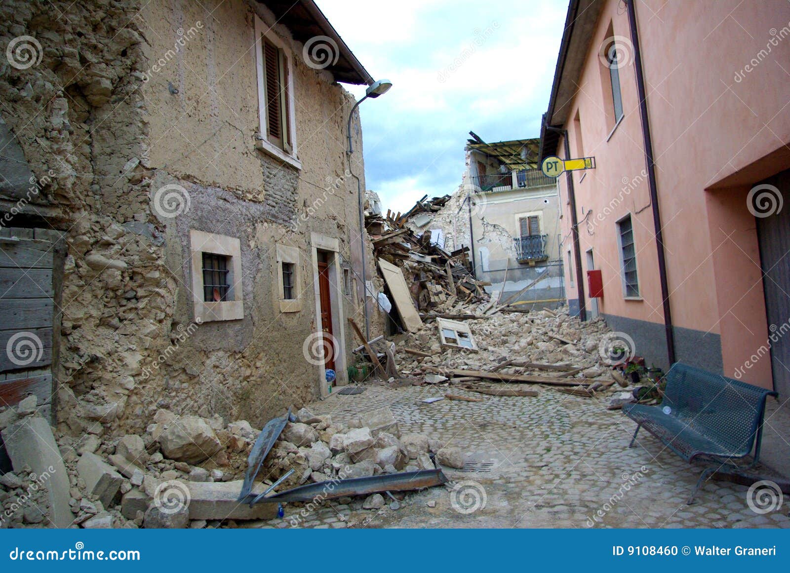 Italy earthquake stock photo. Image of fire, earthquake - 9108460