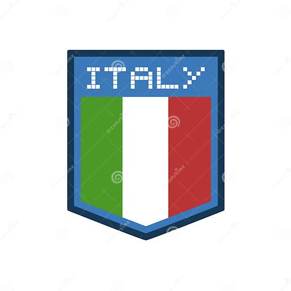Italy emblem stock vector. Illustration of badge, tricolor - 82636552