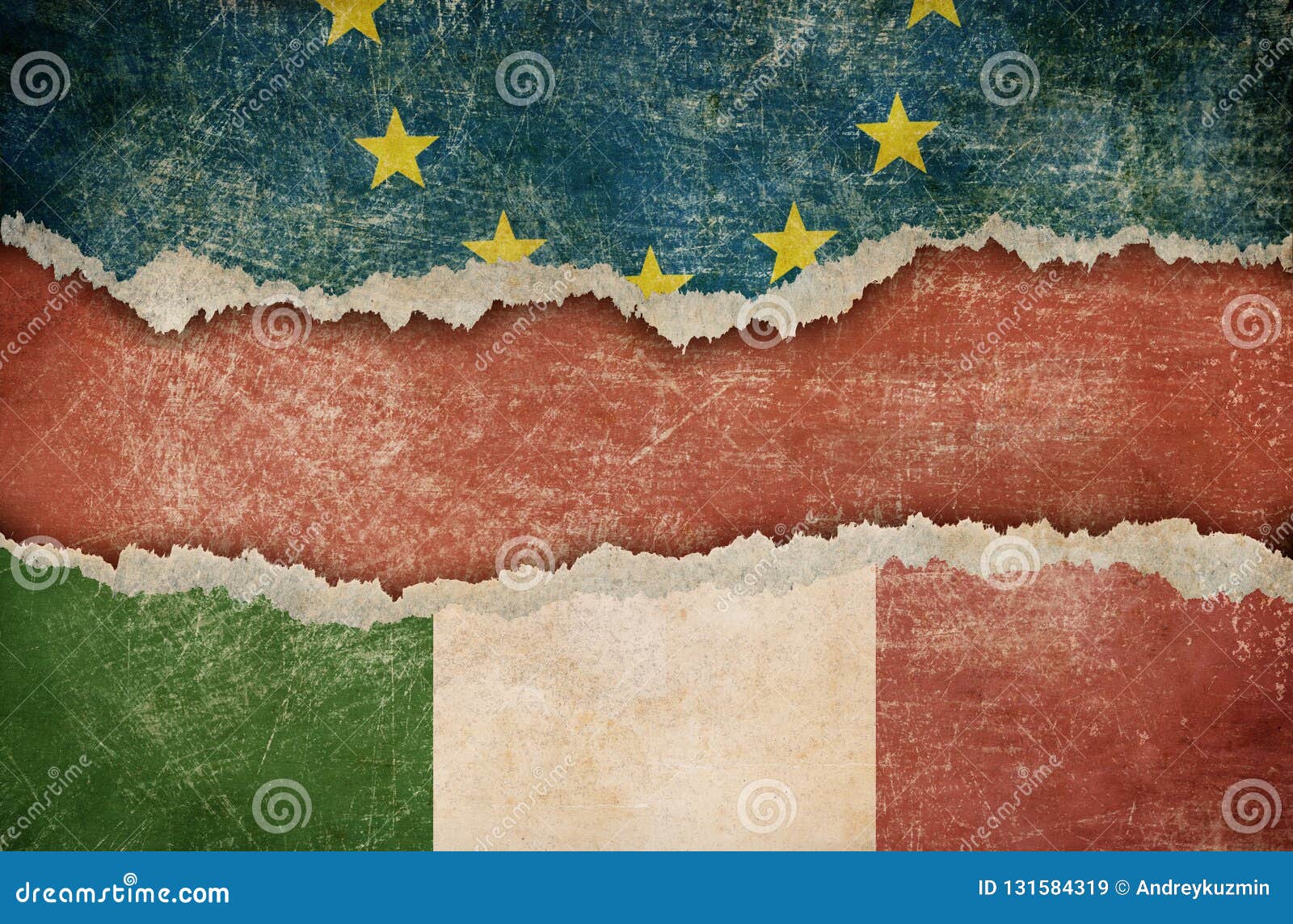 Italy exit from EU stock image. Image of weared, currency - 131584319